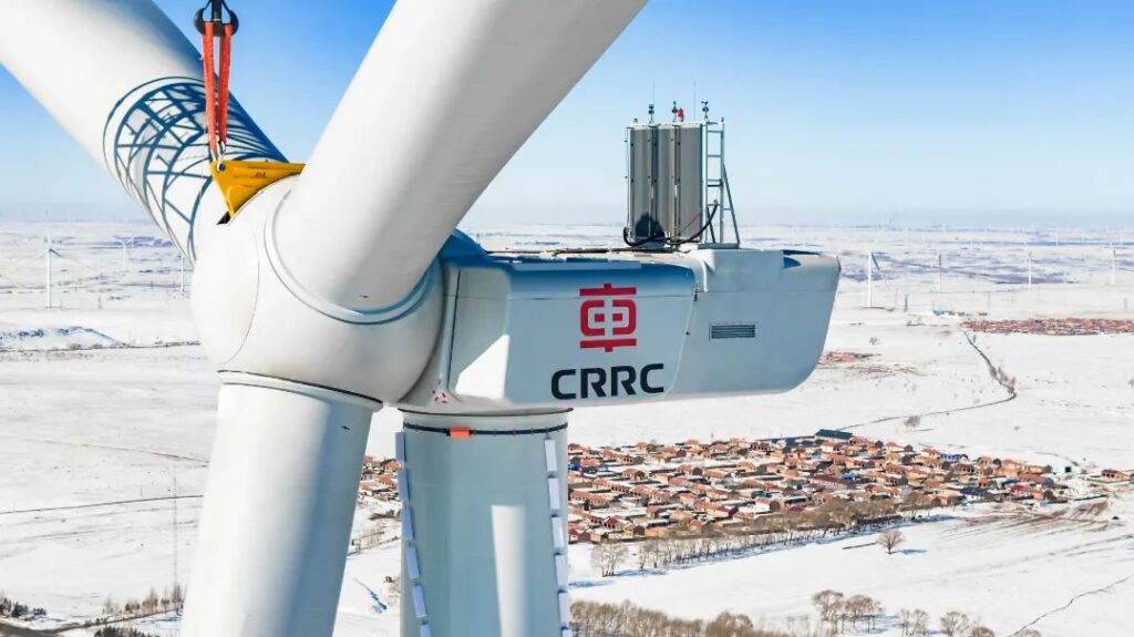 CRRC First 10MW Onshore Wind Turbine Lifting Completed - Boland Energy